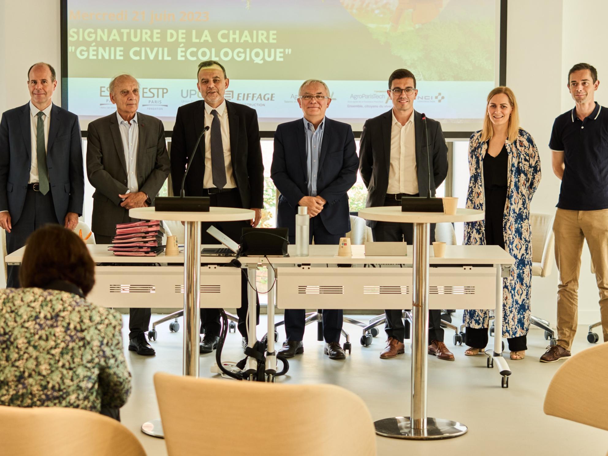 AgroParisTech et l'ESTP annoncent la création d’une chaire d ...