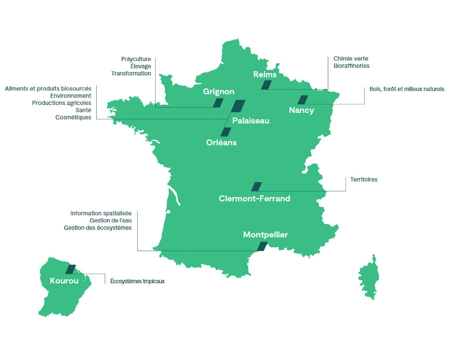 Une école, 8 sites | AgroParisTech