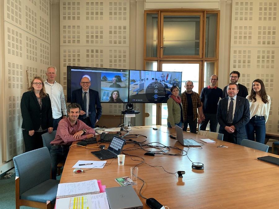 Accueil des partenaires européens du projet FOEBE à Paris | AgroParisTech